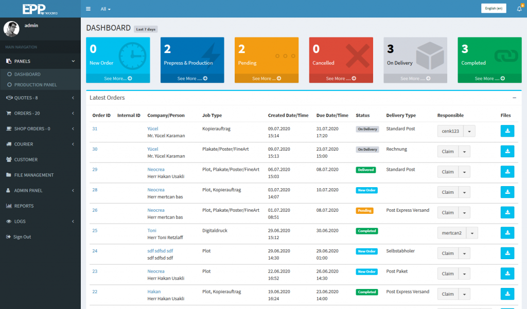 Home - Easy Print Portal