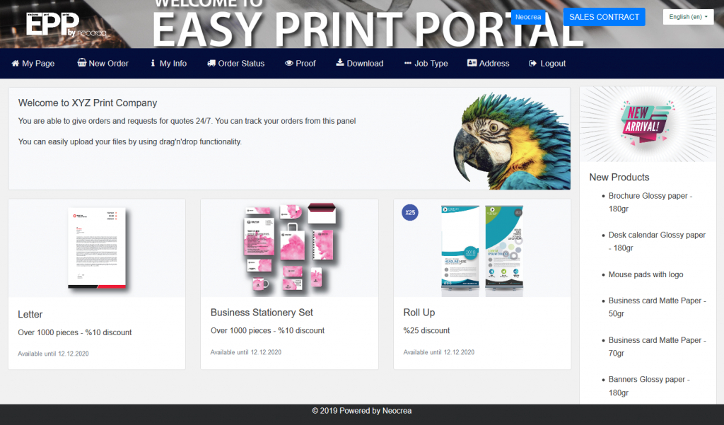 Home - Easy Print Portal